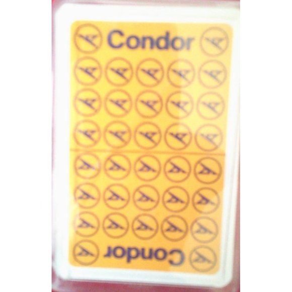 Games | Condor Airlines Vintage Playing Cards Airplane Memorabilia ...